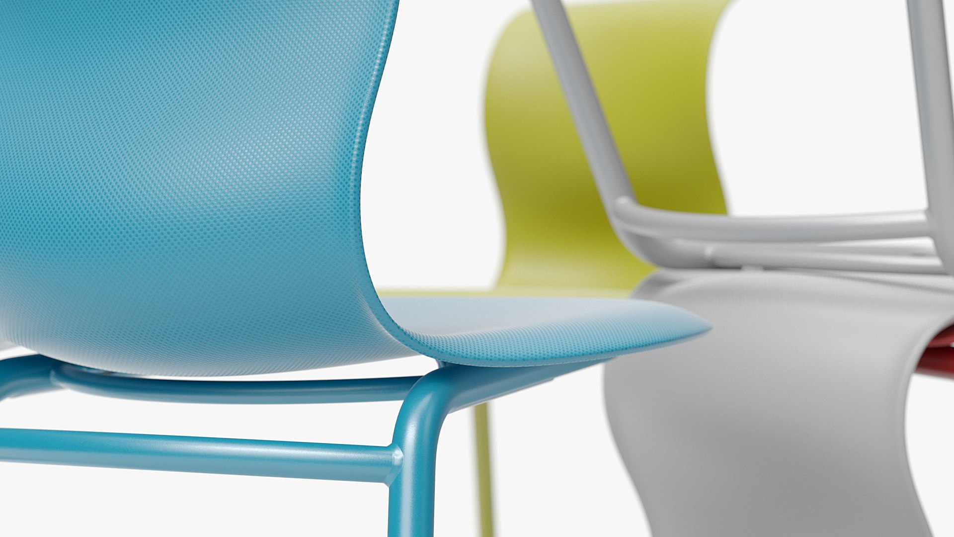 Modern Classroom Chair 3D Model - TurboSquid 1618794
