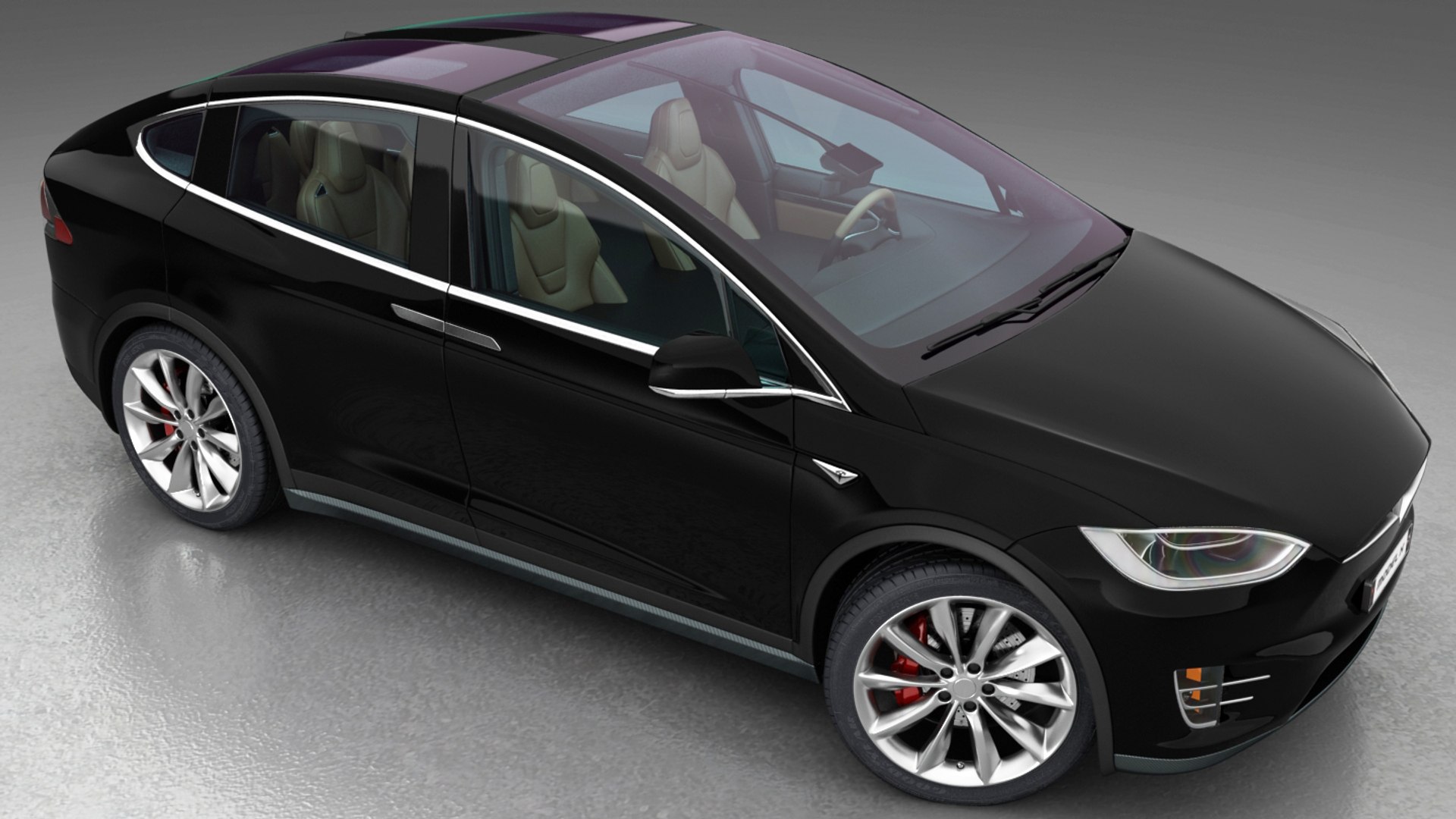 Tesla X 2018 Interior 3D Model - TurboSquid 1324127