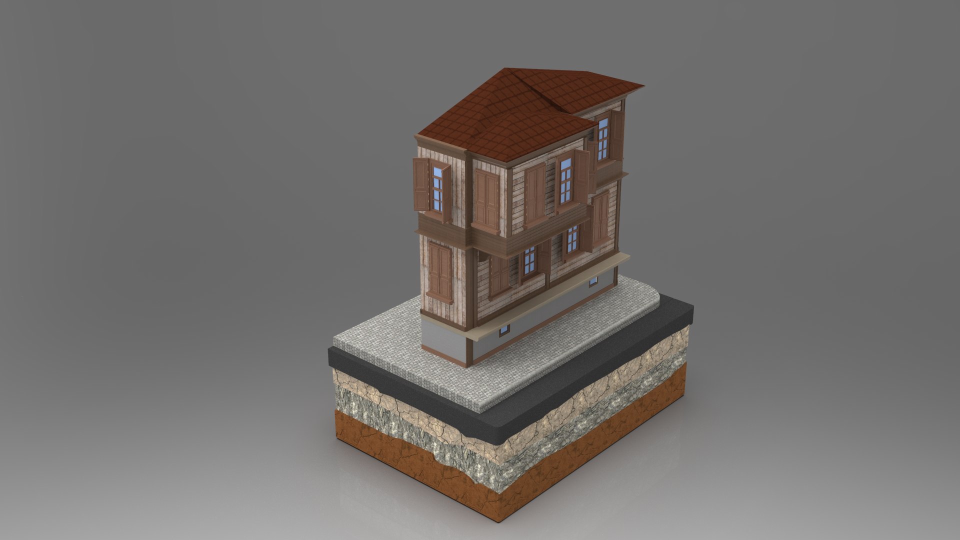 Istanbul stone building model - TurboSquid 1564567