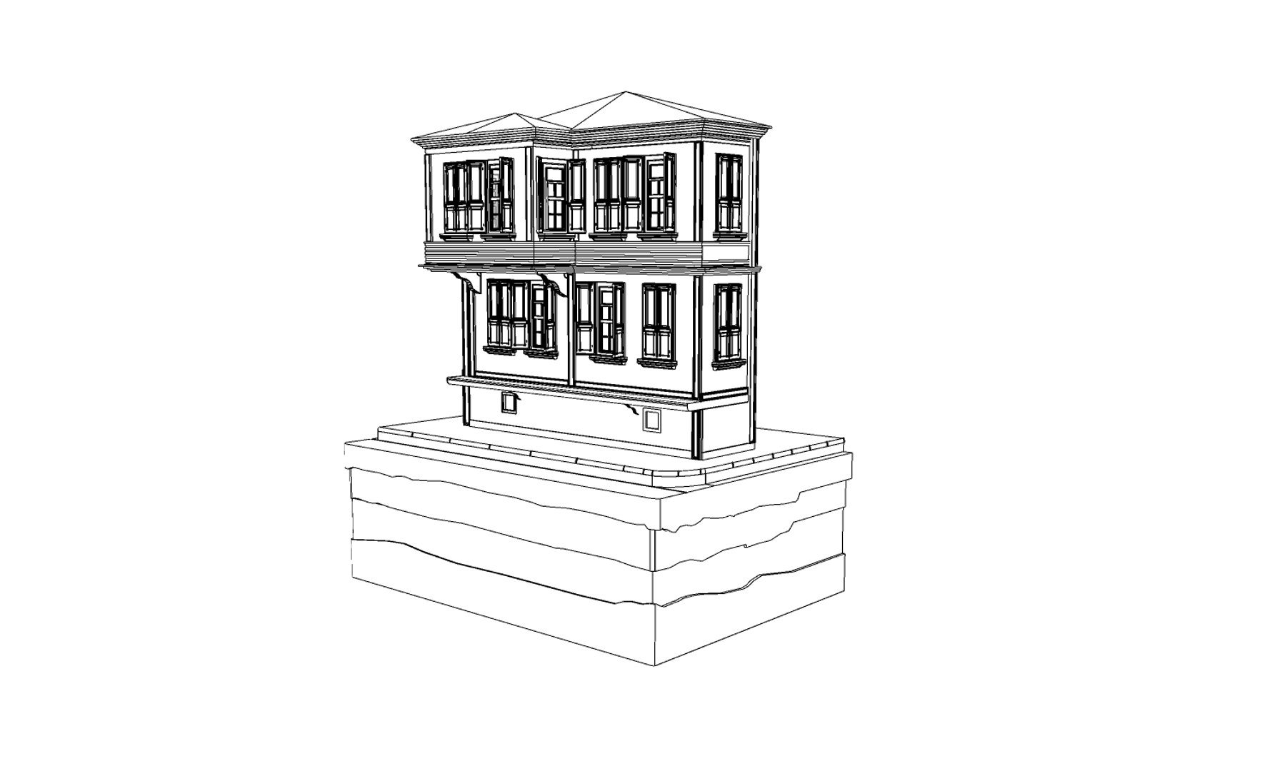 Istanbul stone building model - TurboSquid 1564567