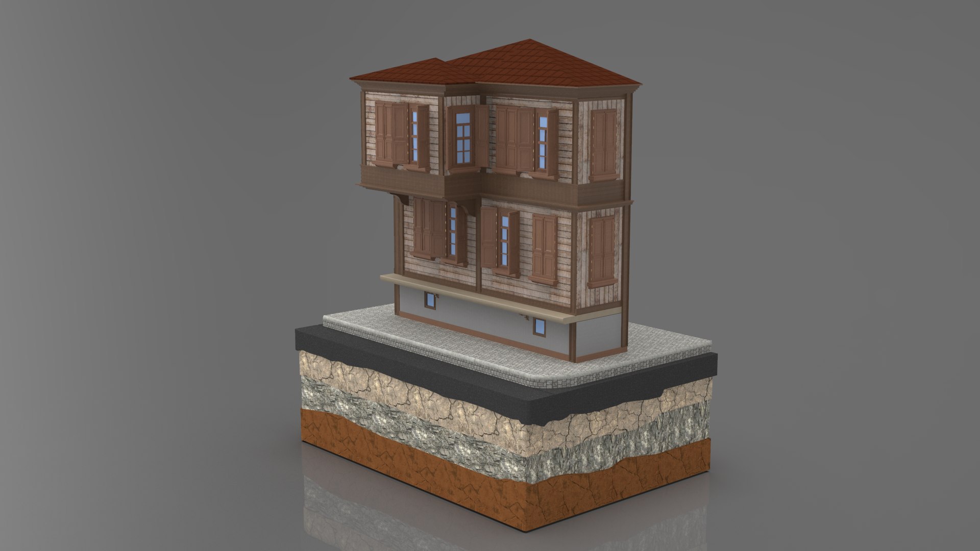 Istanbul stone building model - TurboSquid 1564567