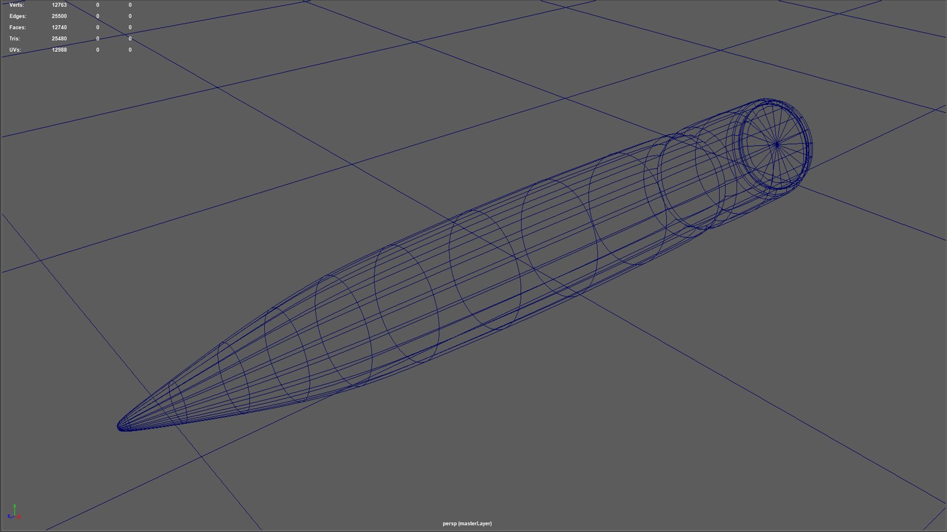 3D Bullet Rifle - TurboSquid 2317786