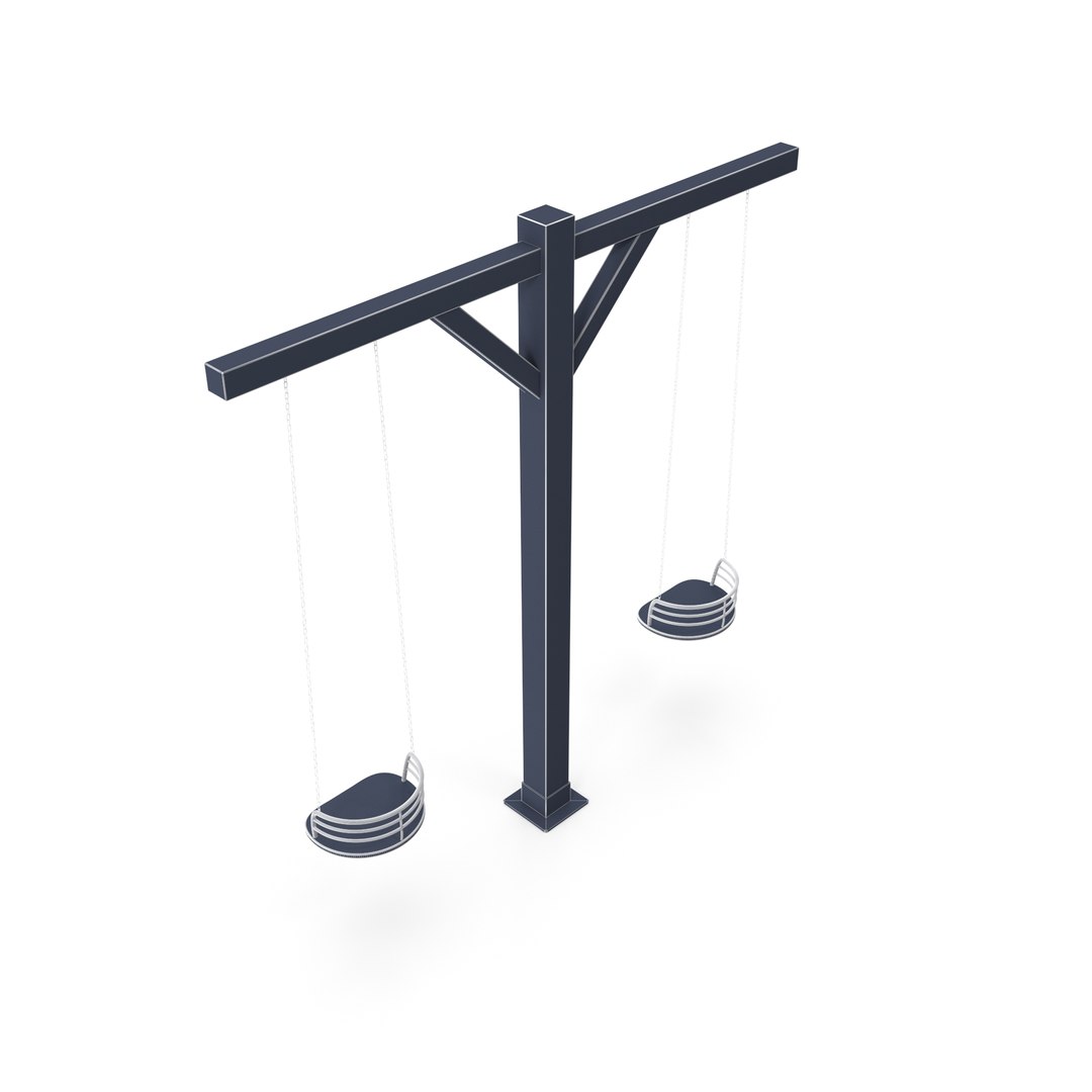 Wooden Swing 3D Model - TurboSquid 2160766