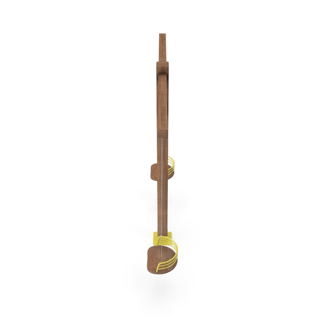 Wooden Swing 3D Model - TurboSquid 2160766