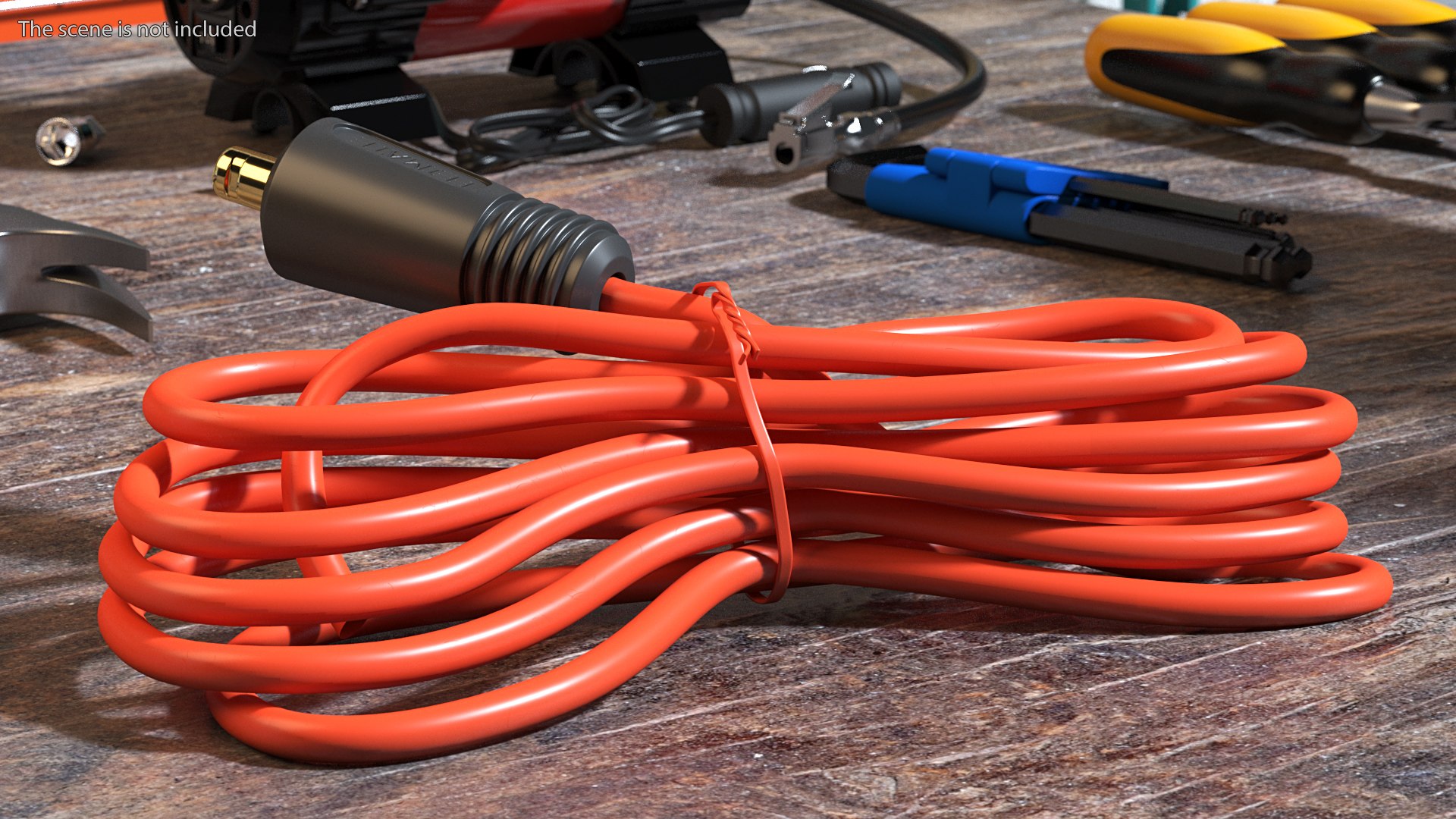 Heavy Duty Copper Welding Lead Cable 3D - TurboSquid 1774601