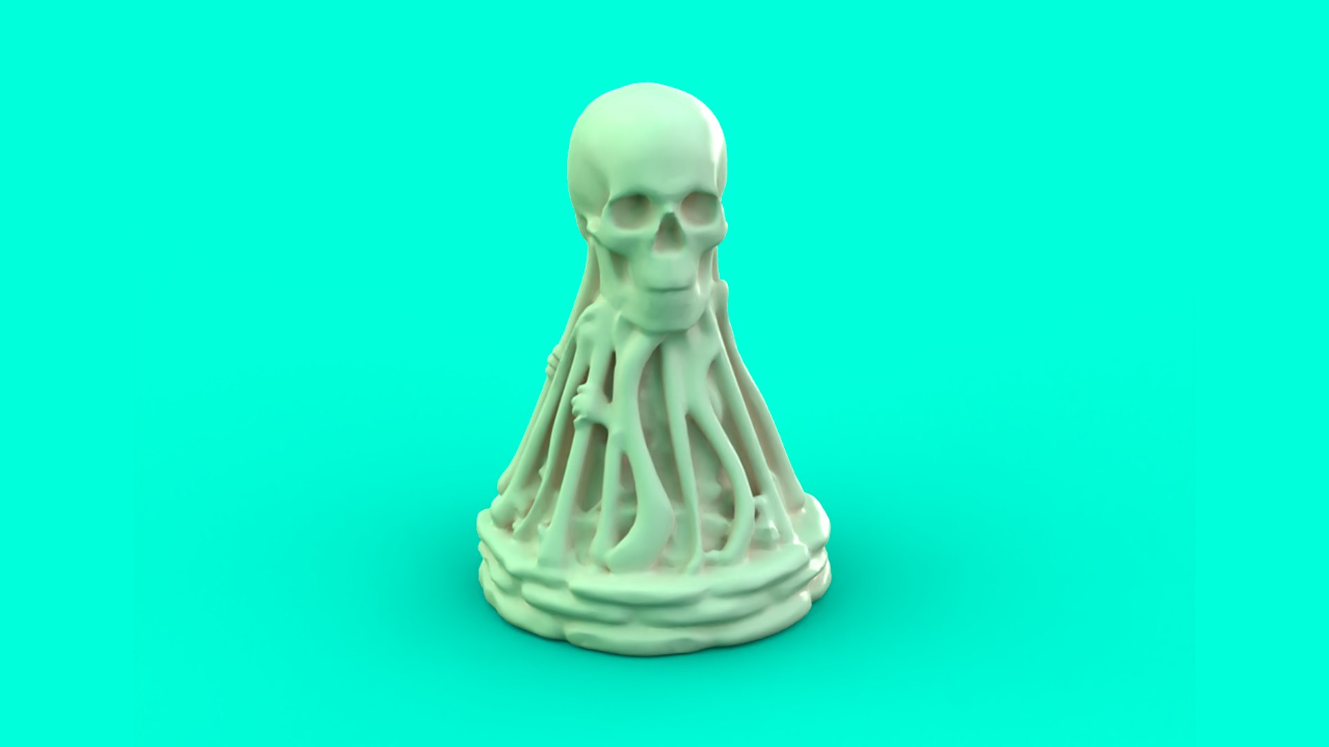 3D Skul Chess Pawn - TurboSquid 1972946