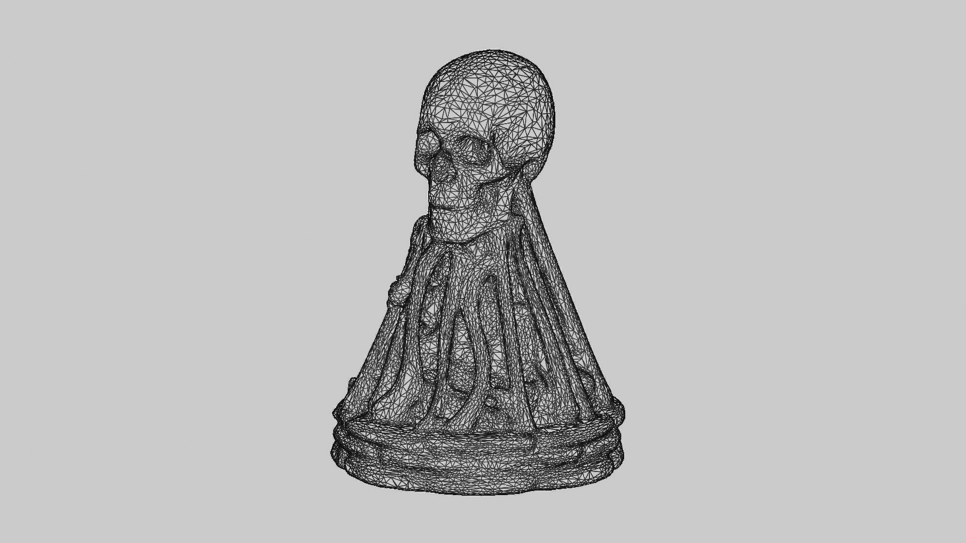 3D Skul Chess Pawn - TurboSquid 1972946