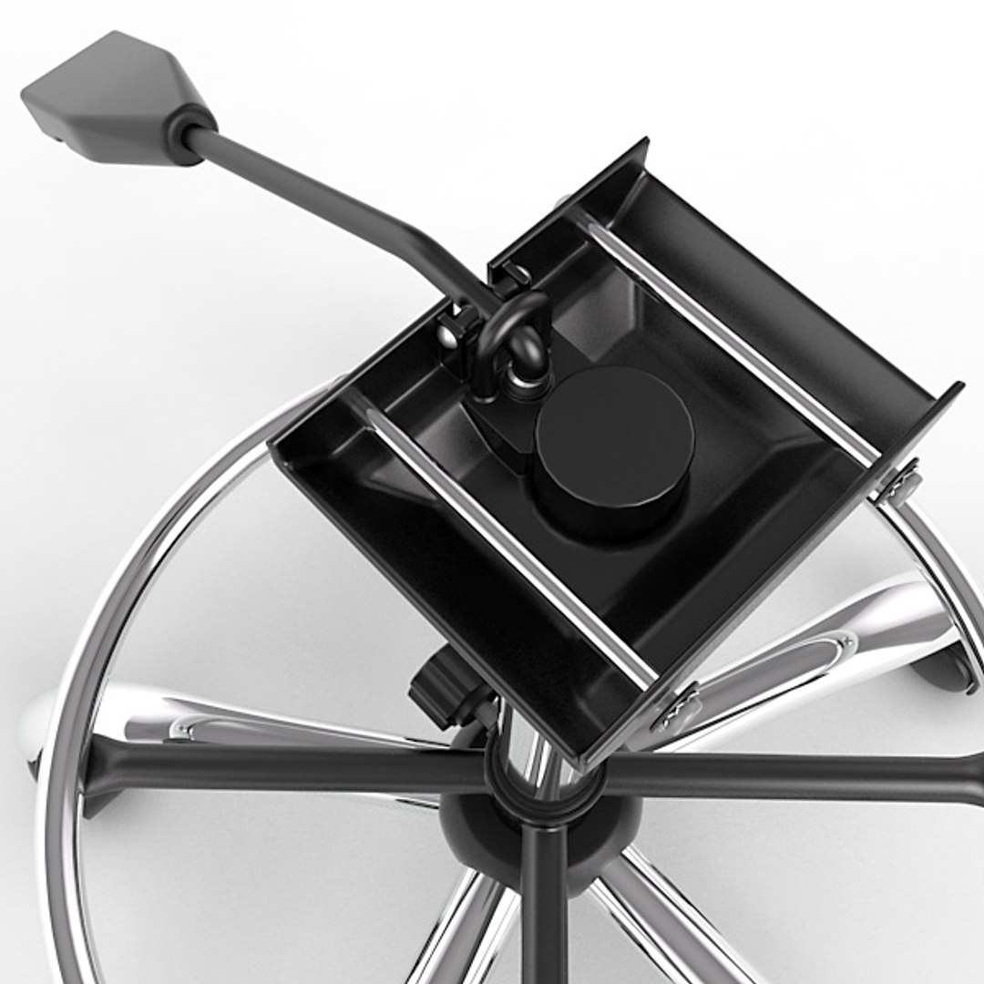 3d Max Ergonomic Stool Height Adjustment
