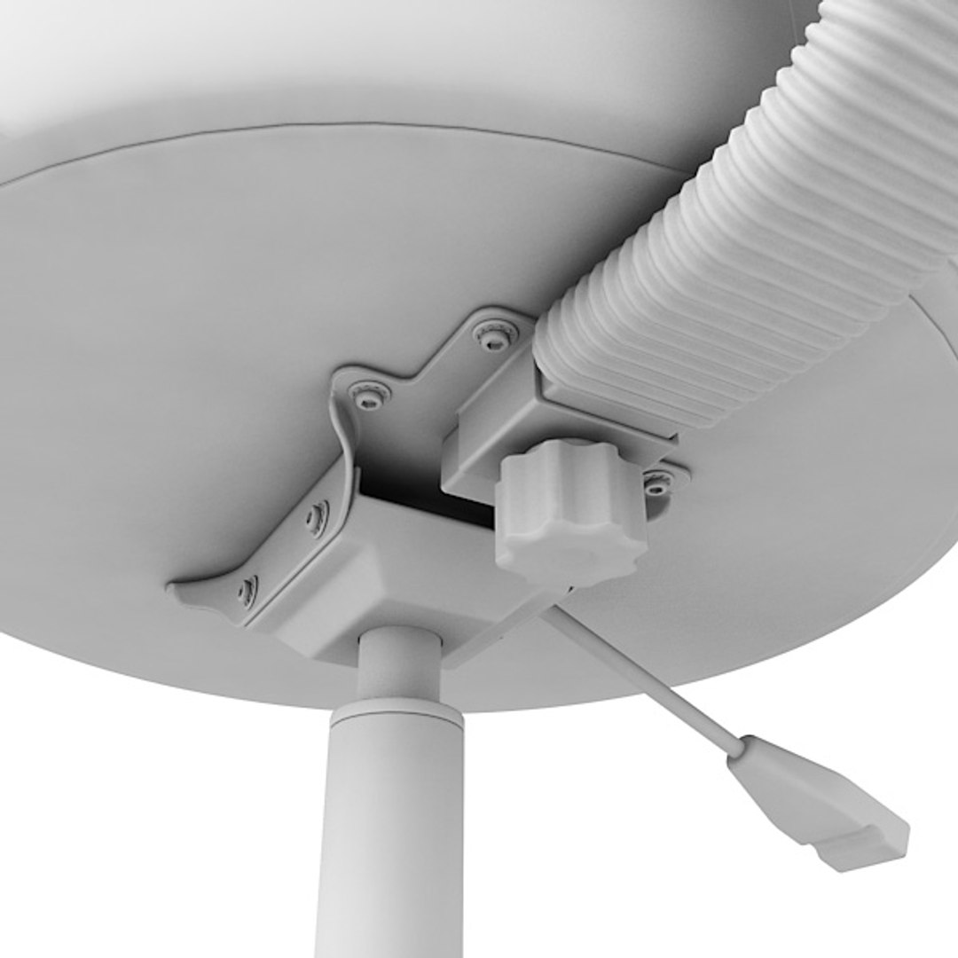 3d Max Ergonomic Stool Height Adjustment