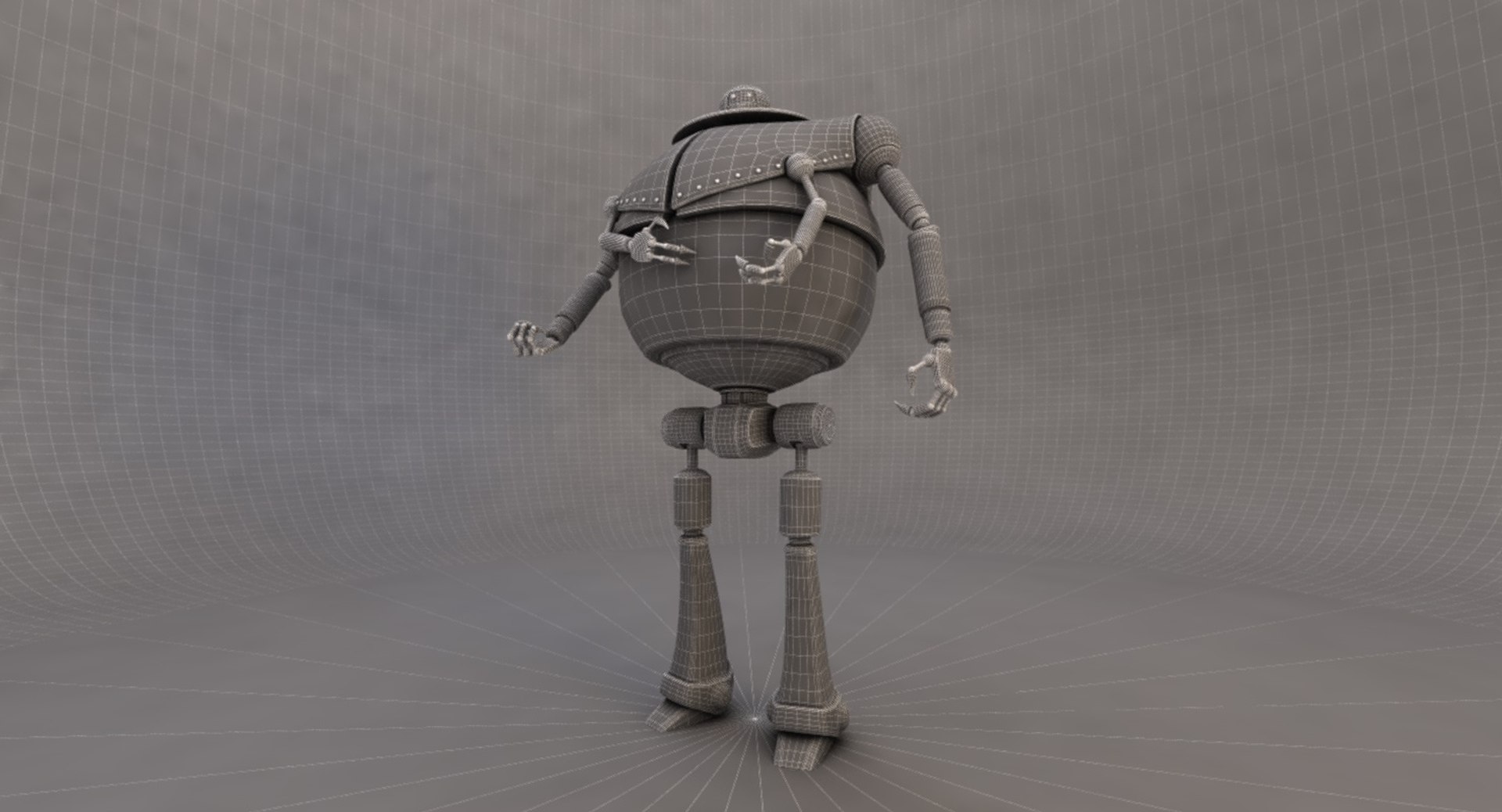 3D Sci-fi Robot - Worker - TurboSquid 1154854