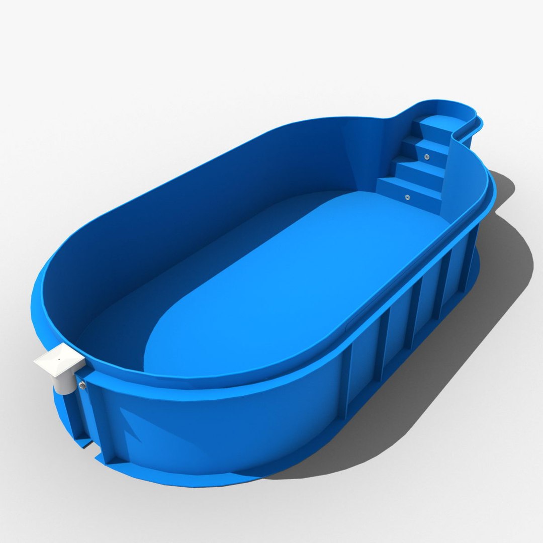 3d Model Garden Pool