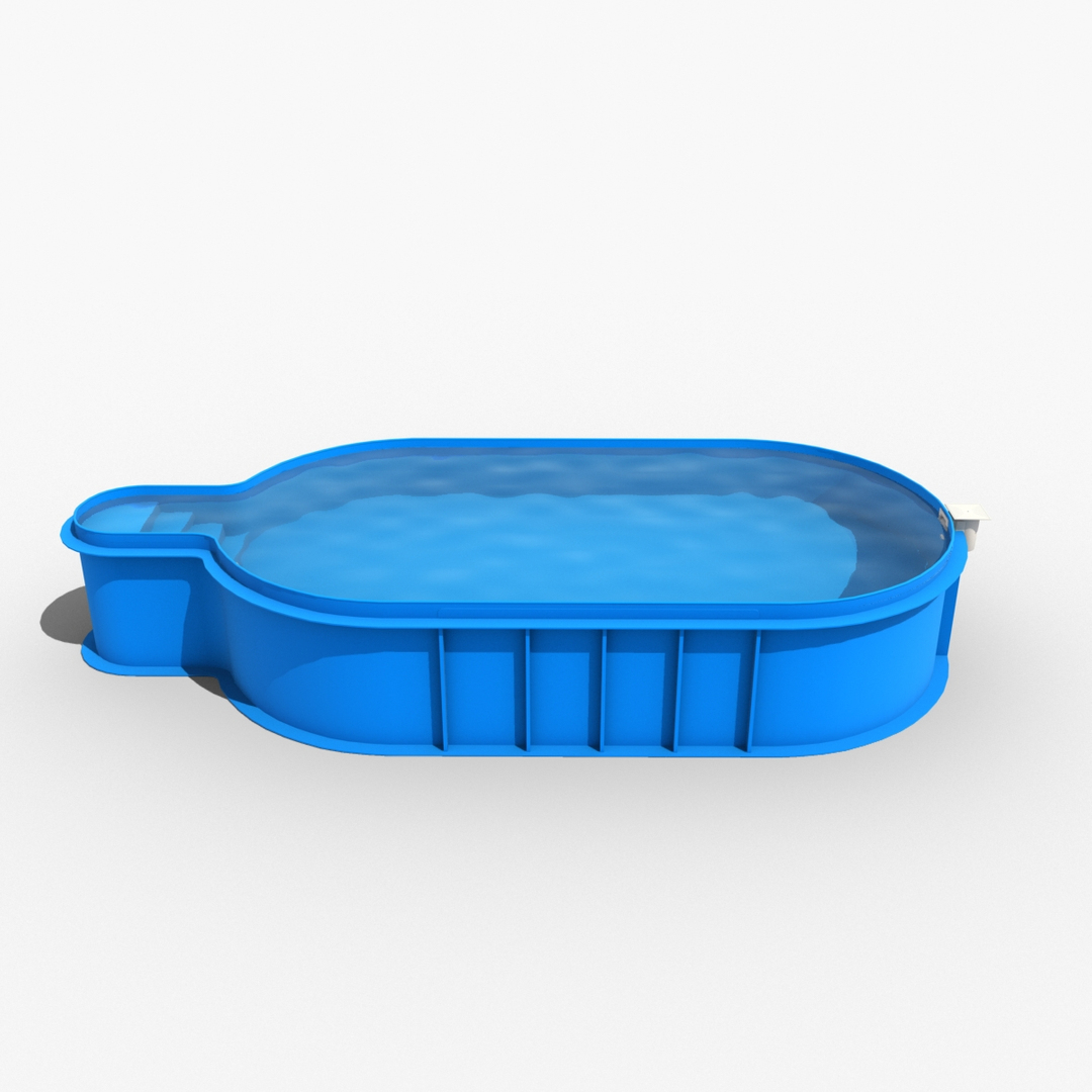 3d Model Garden Pool