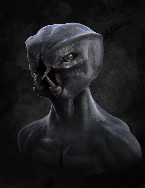 Alien Zbrush 3D Models for Download | TurboSquid