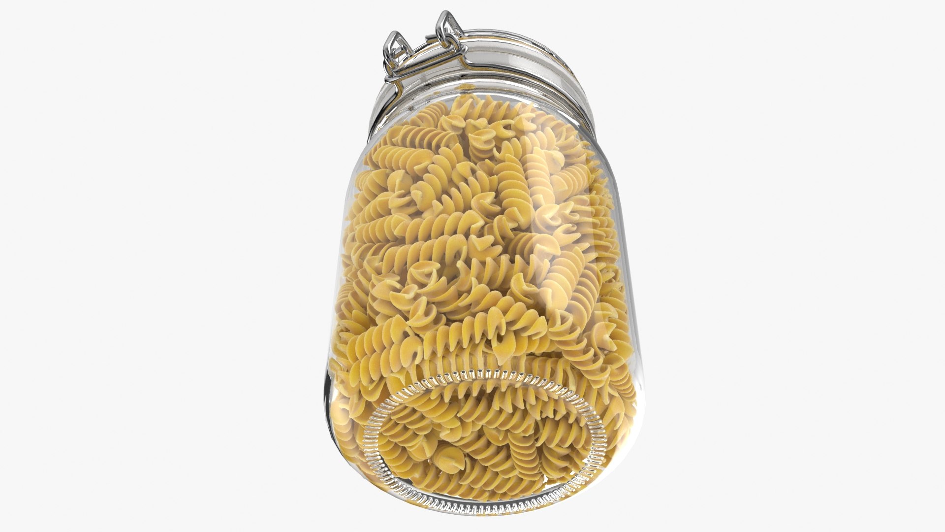 Spiral Pasta Jar Model - TurboSquid 2226717