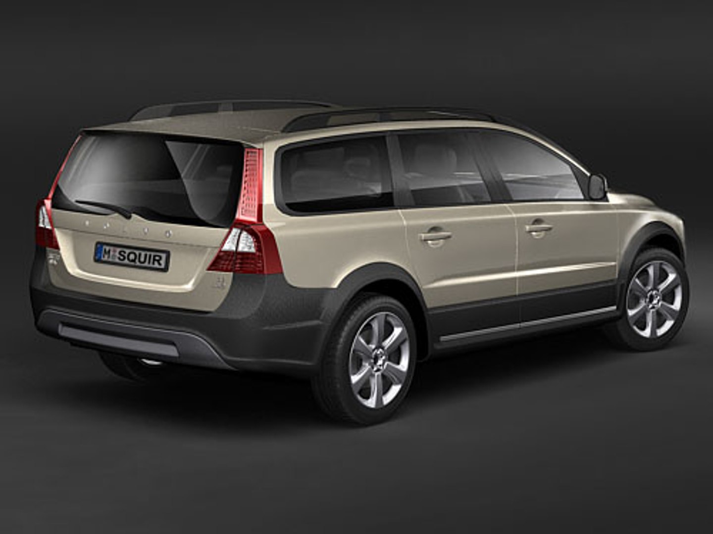 xc70 suv 3d model