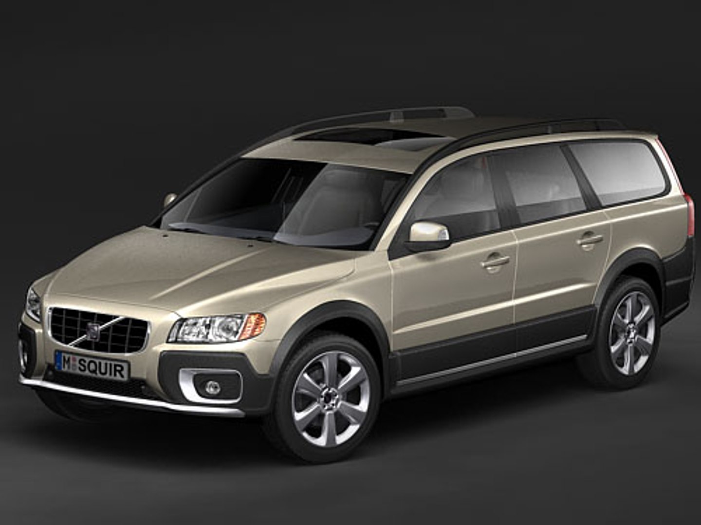 xc70 suv 3d model
