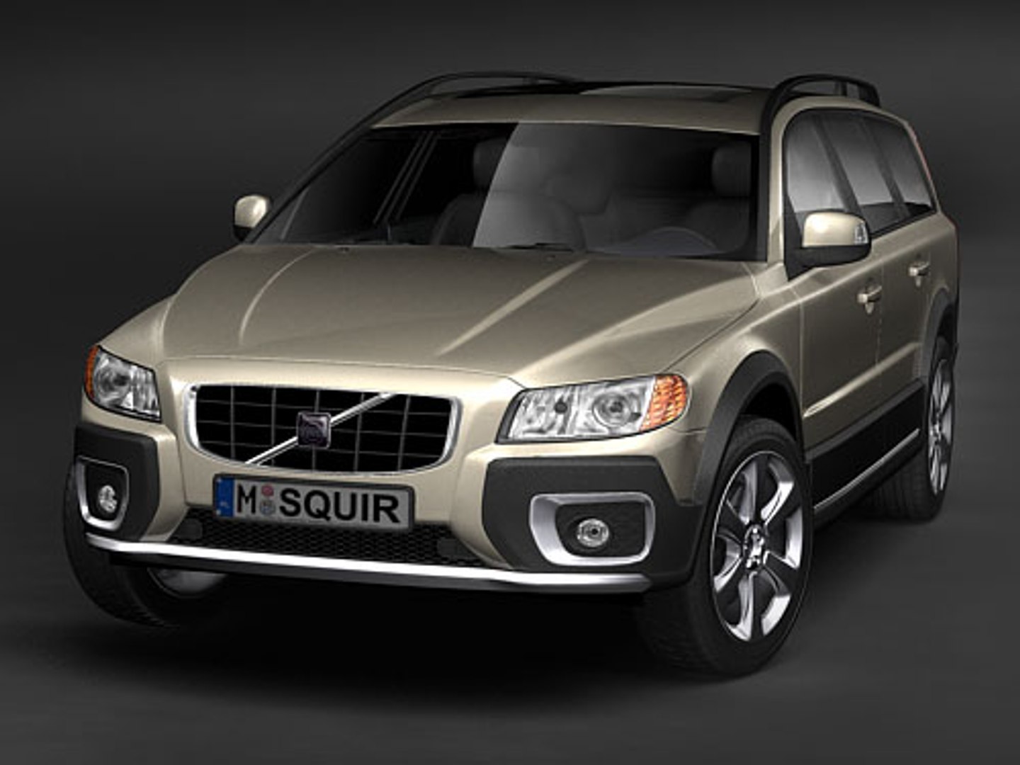 xc70 suv 3d model