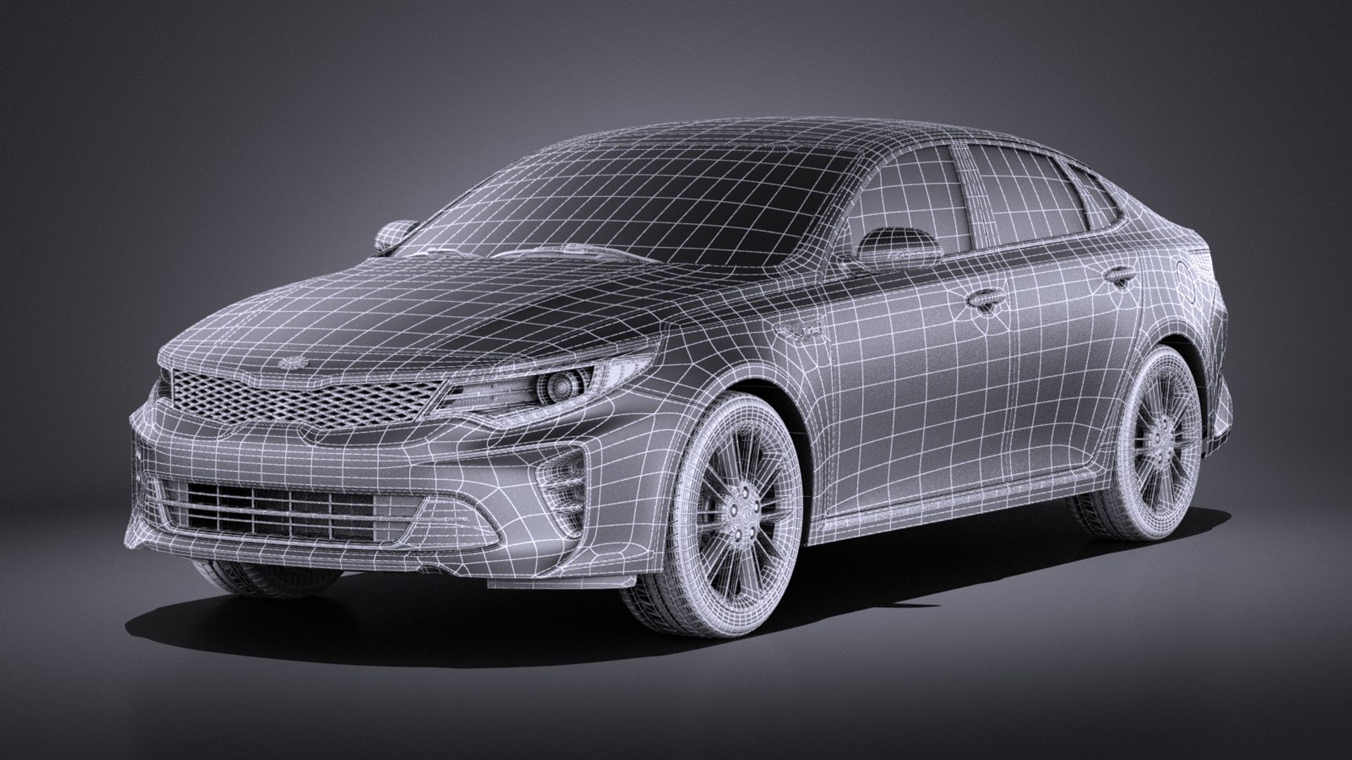 Kia 2017 Optima 3d Max