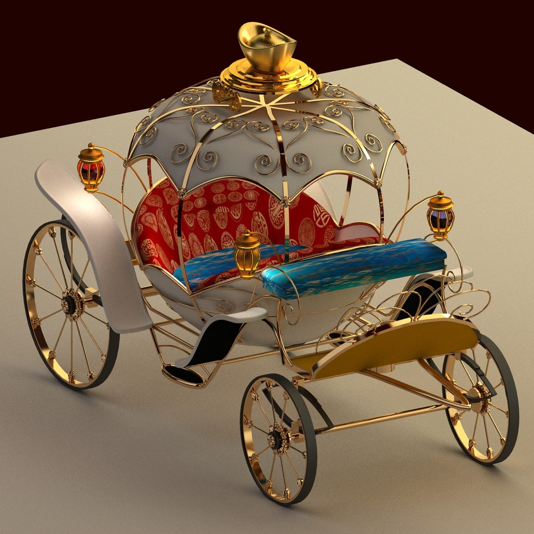 Chinese horse wagon model - TurboSquid 2087683