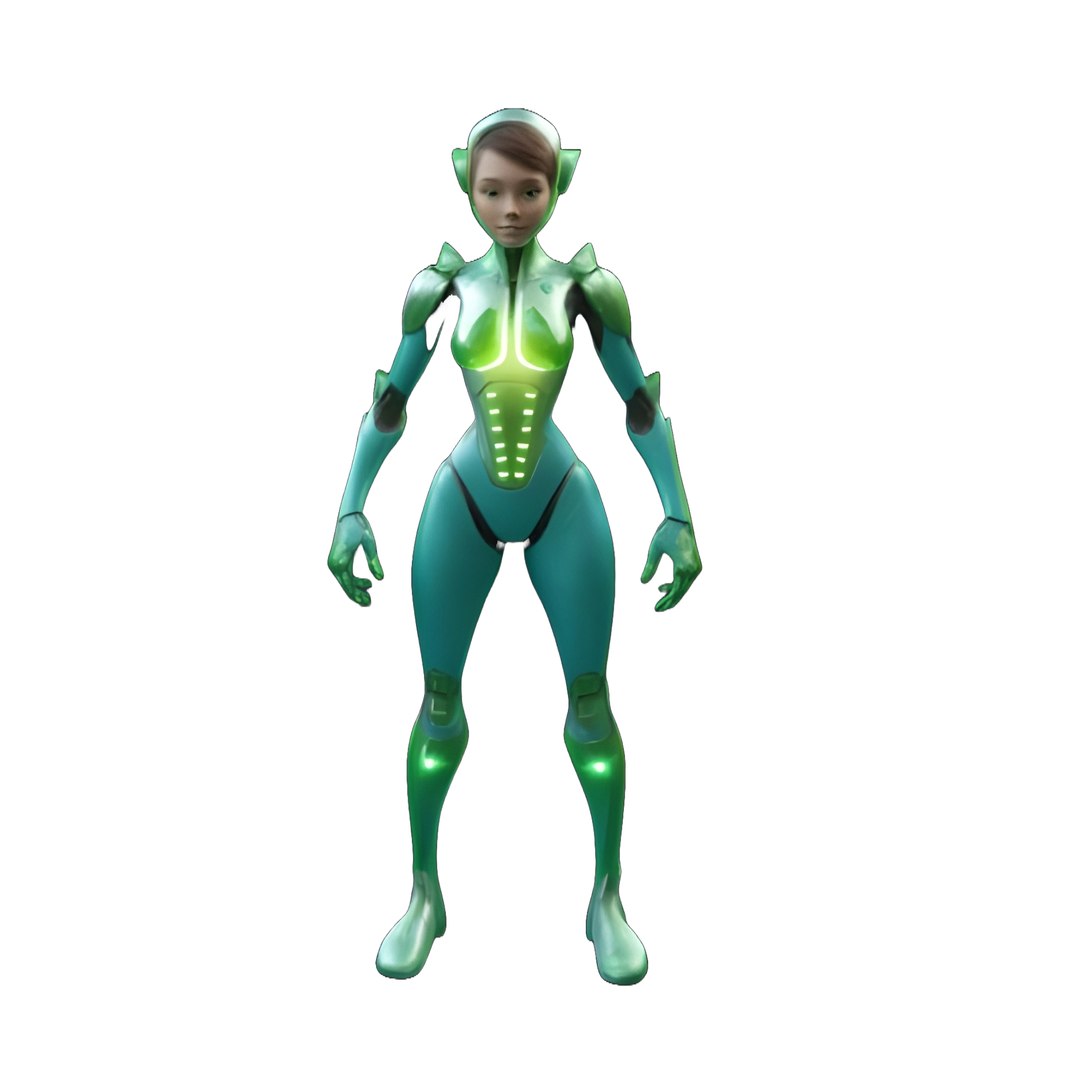 3D Sci-Fi Character Collection - Future Warriors And Androids ...