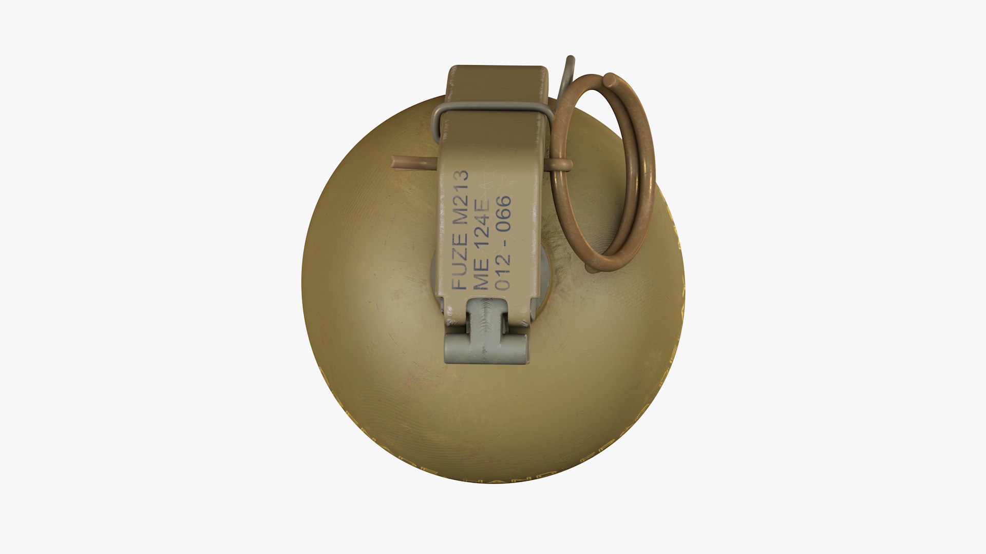 Fragmentation Infantry Hand Grenade 3D Model - TurboSquid 1443778