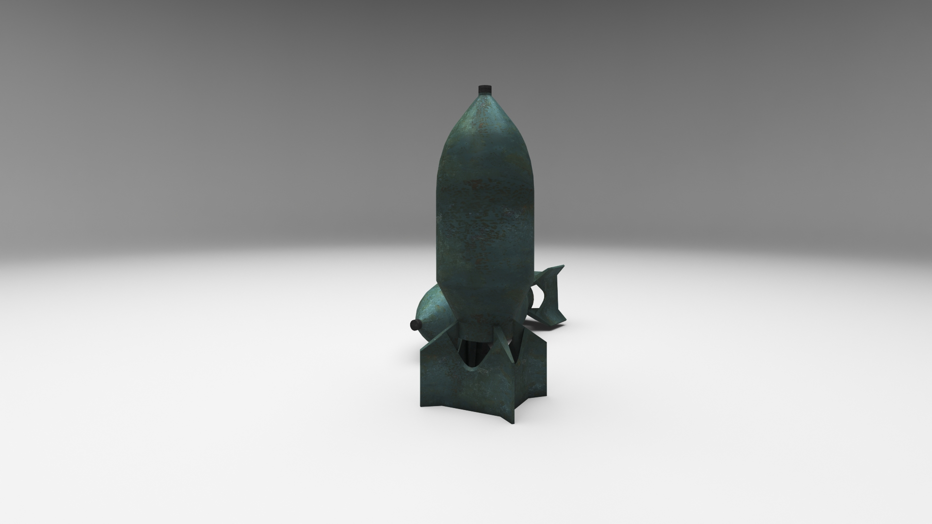 Old Bomb 3D Model - TurboSquid 2040585