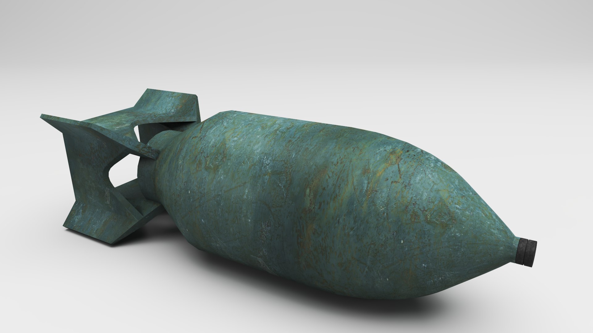 Old Bomb 3D Model - TurboSquid 2040585