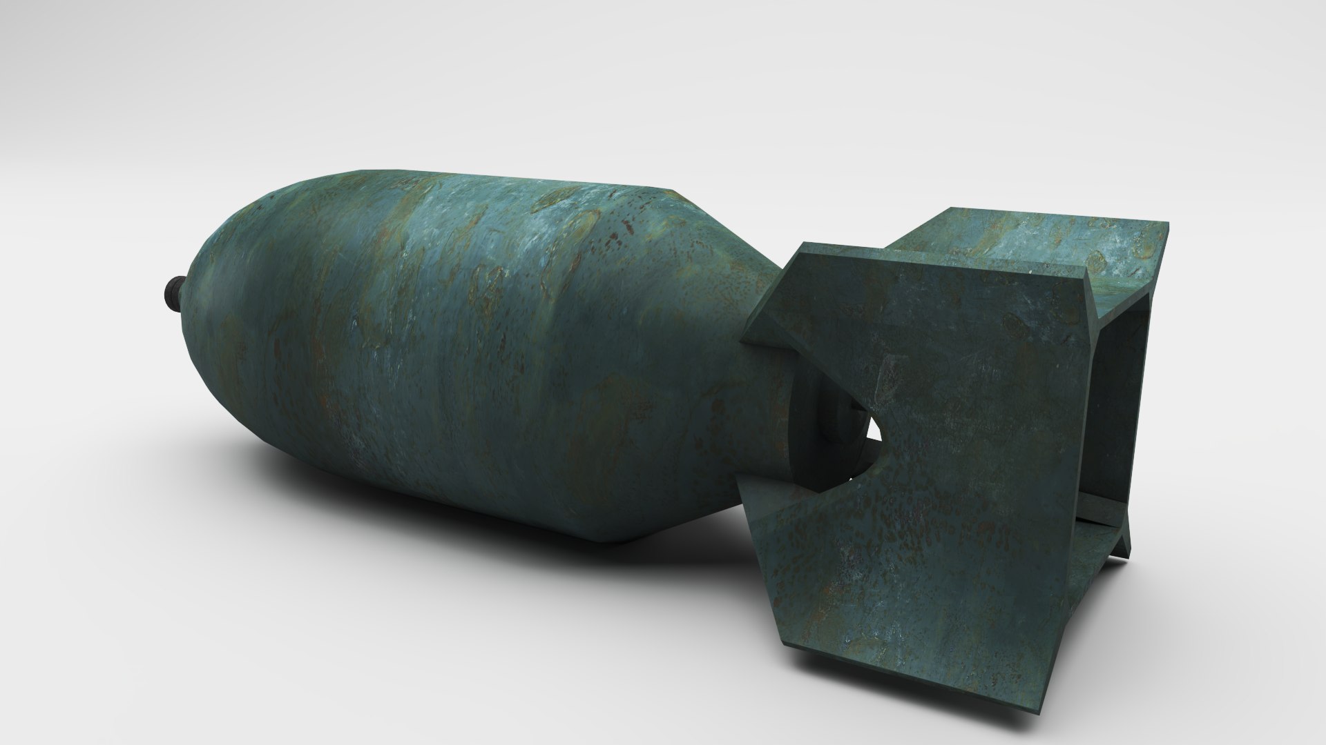 Old Bomb 3D Model - TurboSquid 2040585