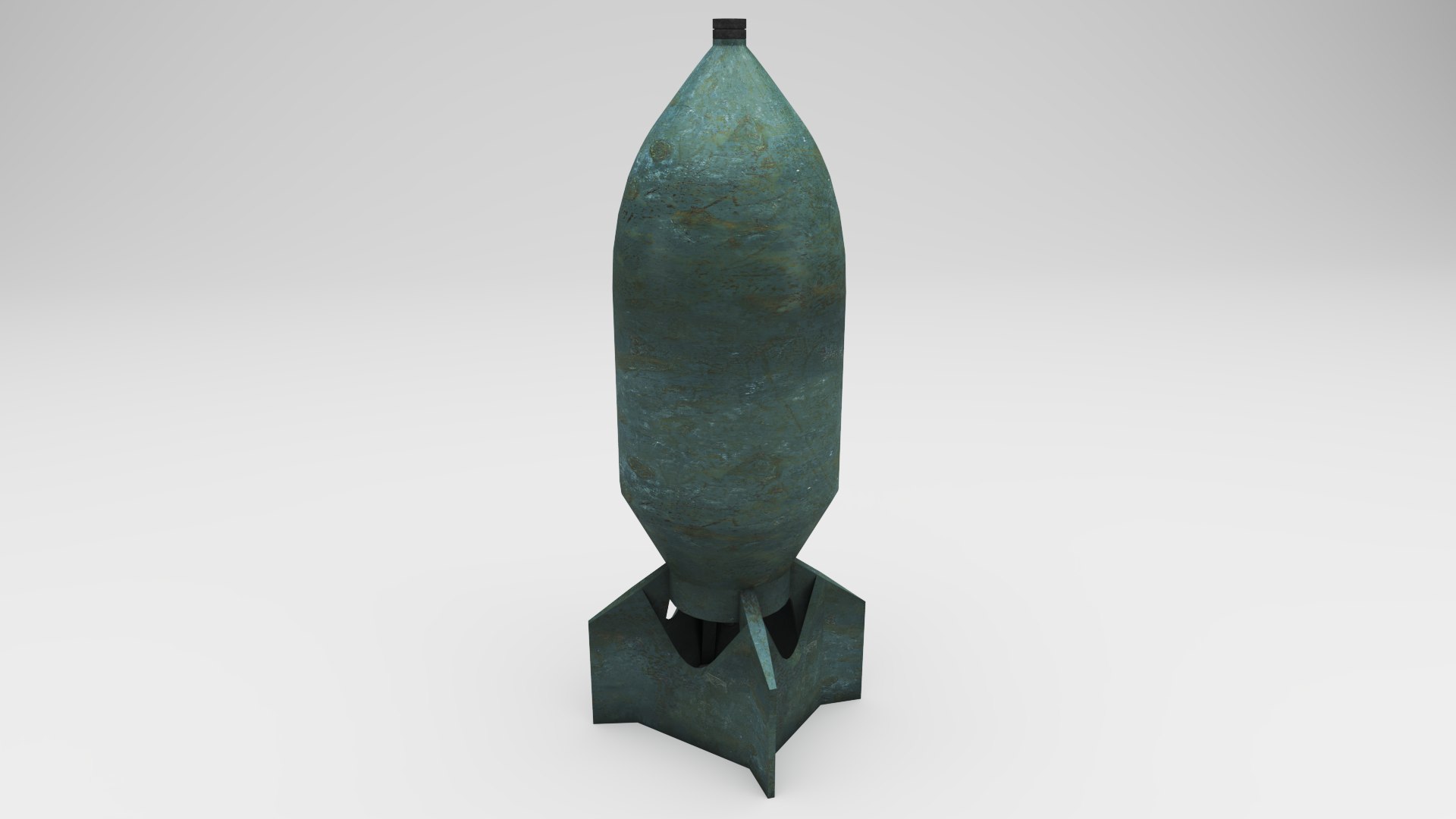 Old Bomb 3D Model - TurboSquid 2040585