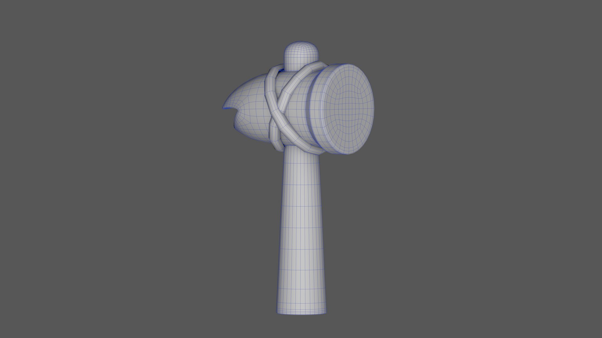 3D Cartoon Hammer Asset Model - TurboSquid 1555471