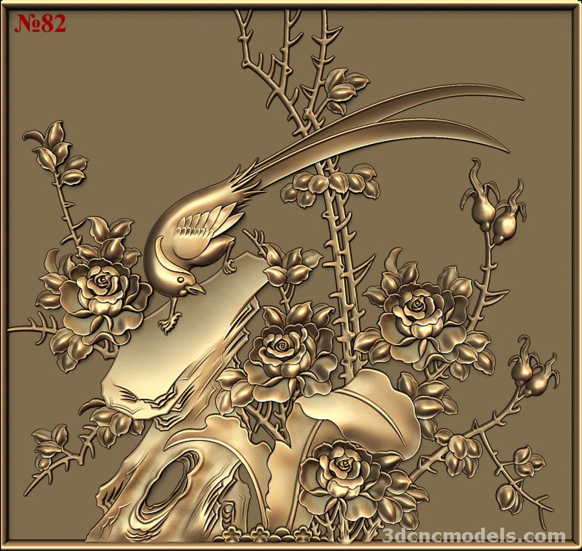 3d Stl Cnc Router Engraving Model