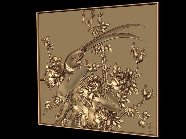 3d stl cnc router engraving model