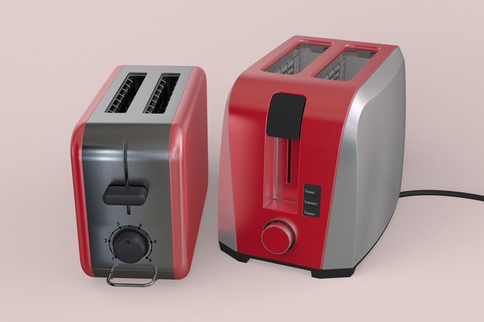 Toasters Set 3D Model - TurboSquid 2174054