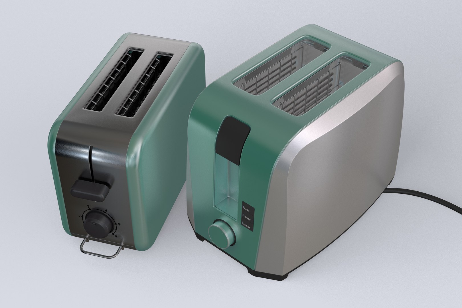 Toasters Set 3D Model - TurboSquid 2174054