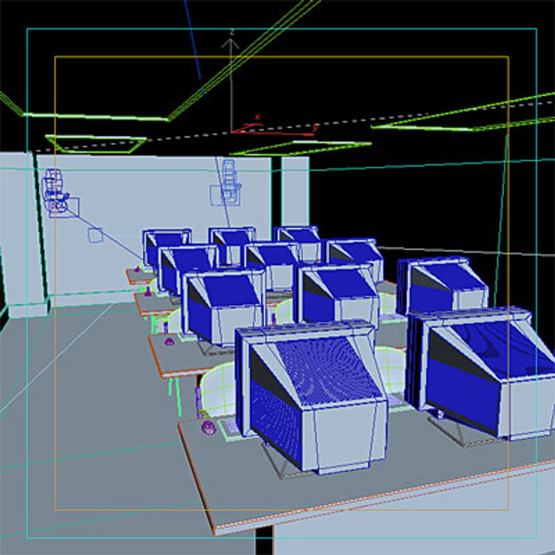 Class Room Classroom 3d Max