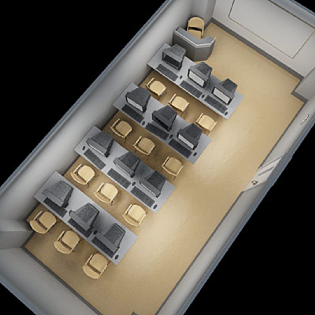 Class Room Classroom 3d Max