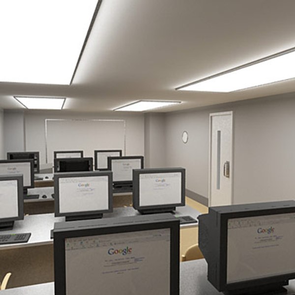 class room classroom 3d max