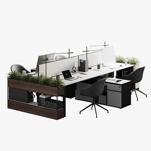 3D Workplace 15 - TurboSquid 2074056