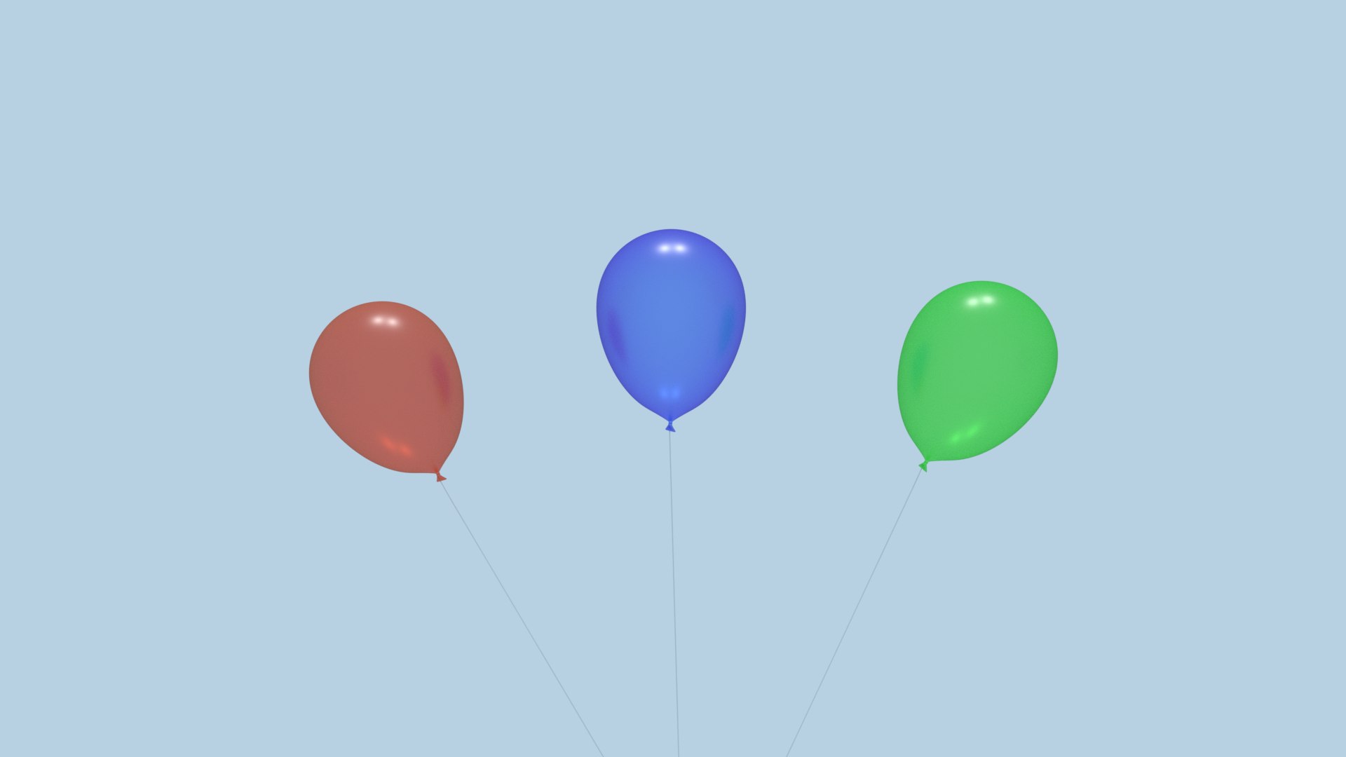 Balloons Animation 3D - TurboSquid 1407528