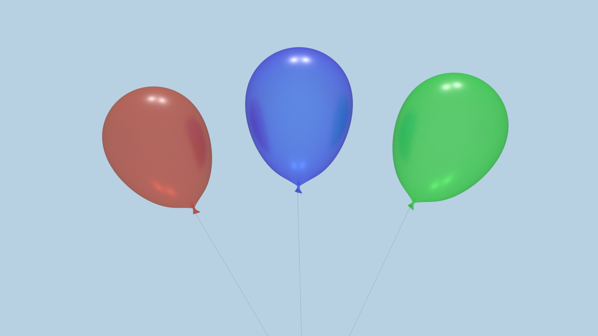 Balloons Animation 3D - TurboSquid 1407528