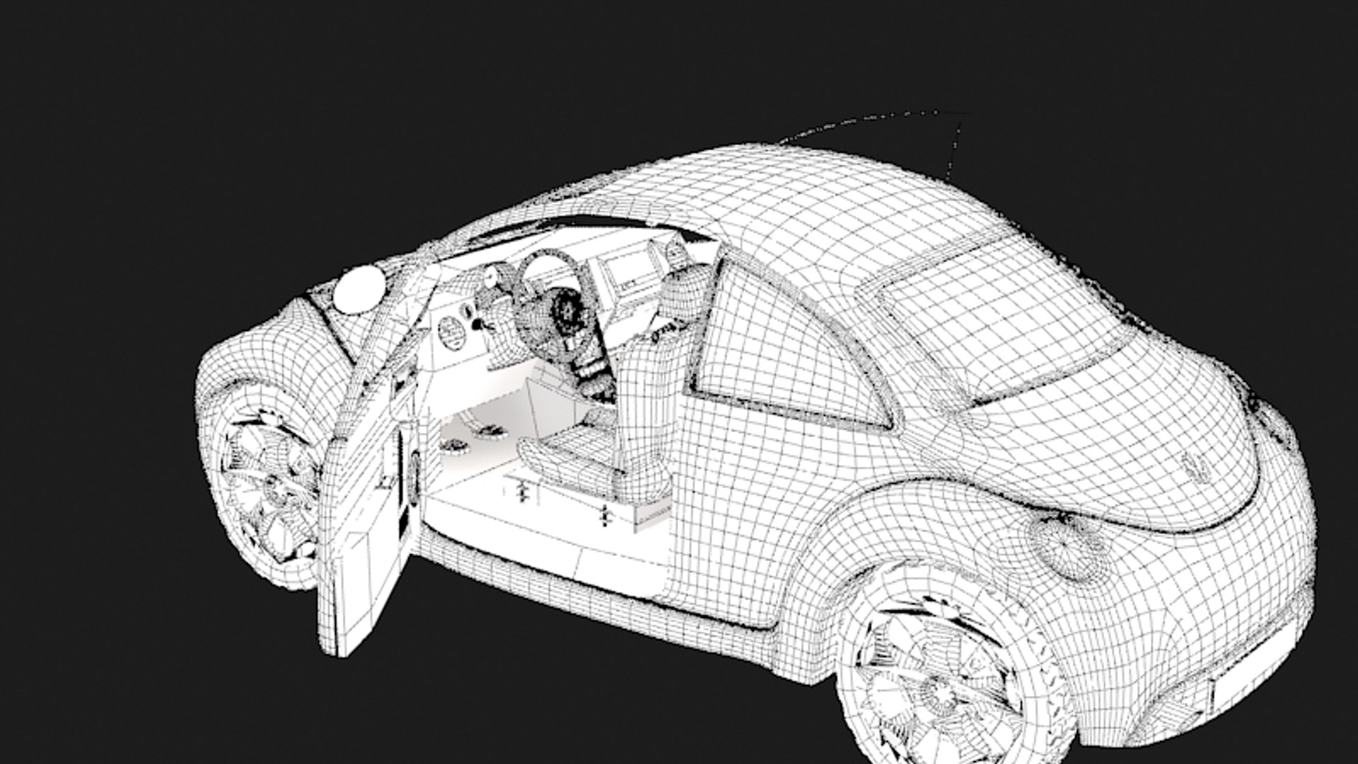 Beetles Car 3D - TurboSquid 1534428