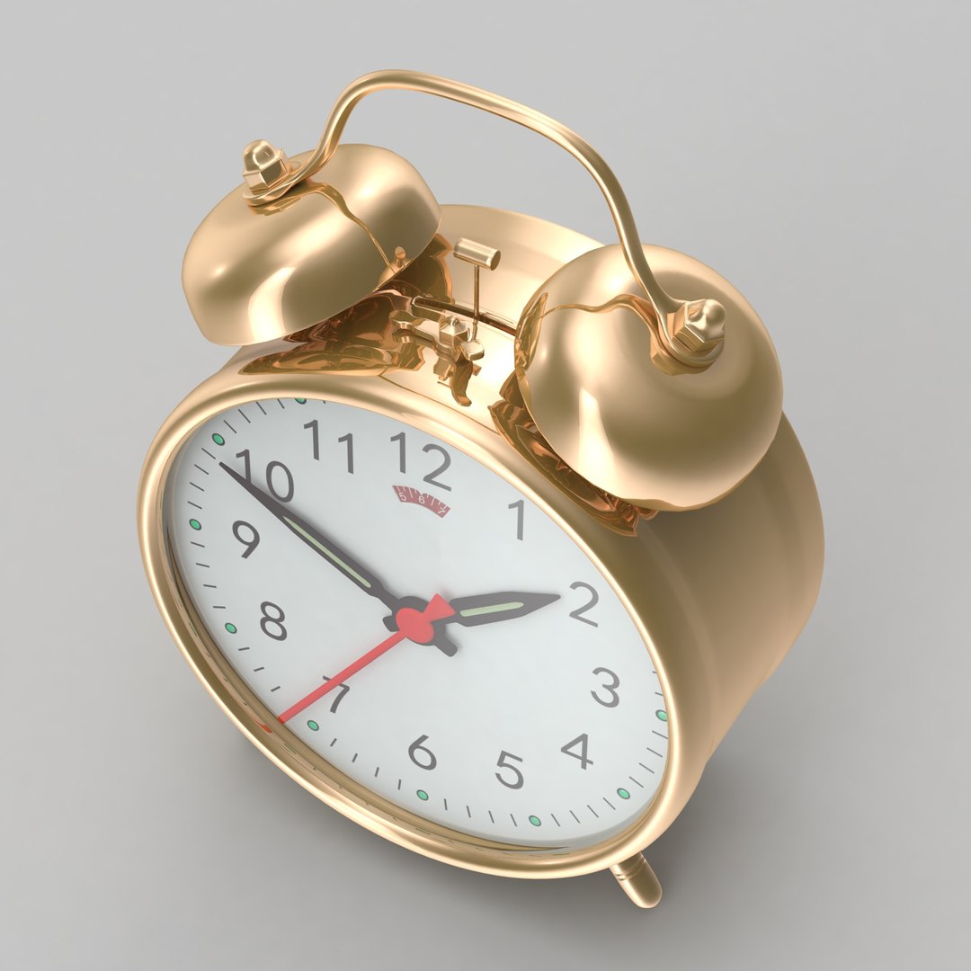 3D Alarm Clock - TurboSquid 1860867