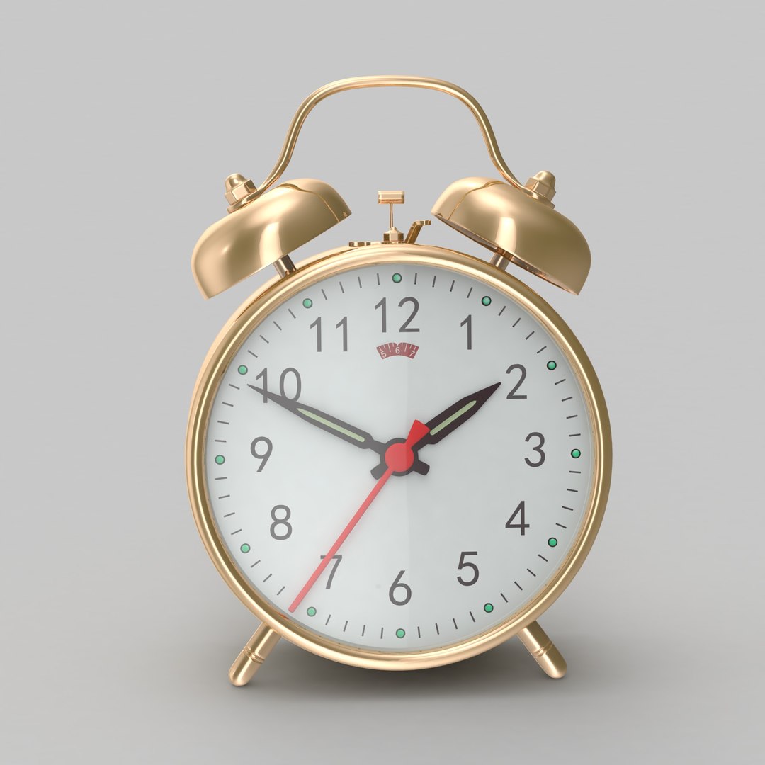 3D Alarm Clock - TurboSquid 1860867