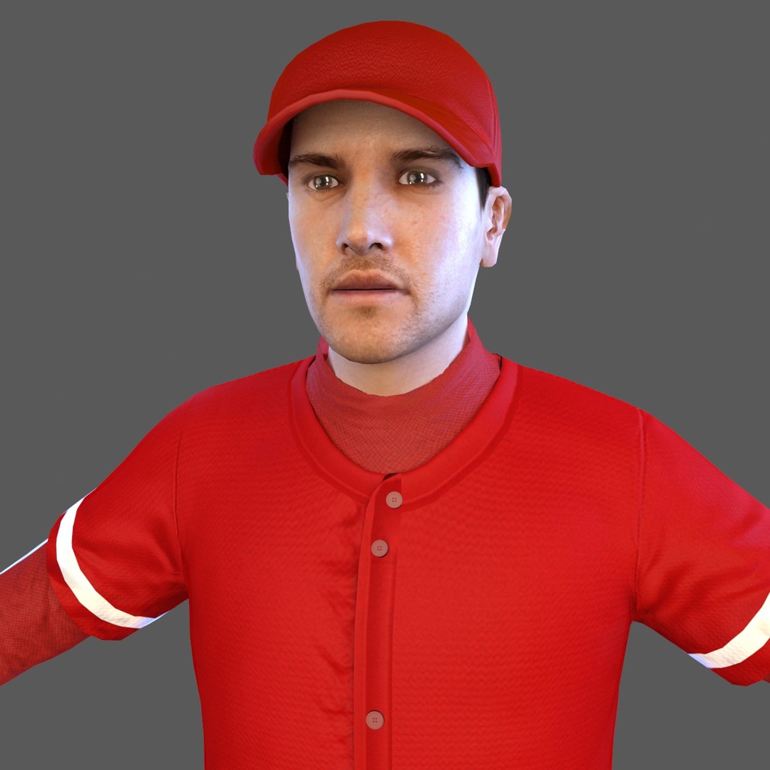 Baseball player ball 3D - TurboSquid 1463028