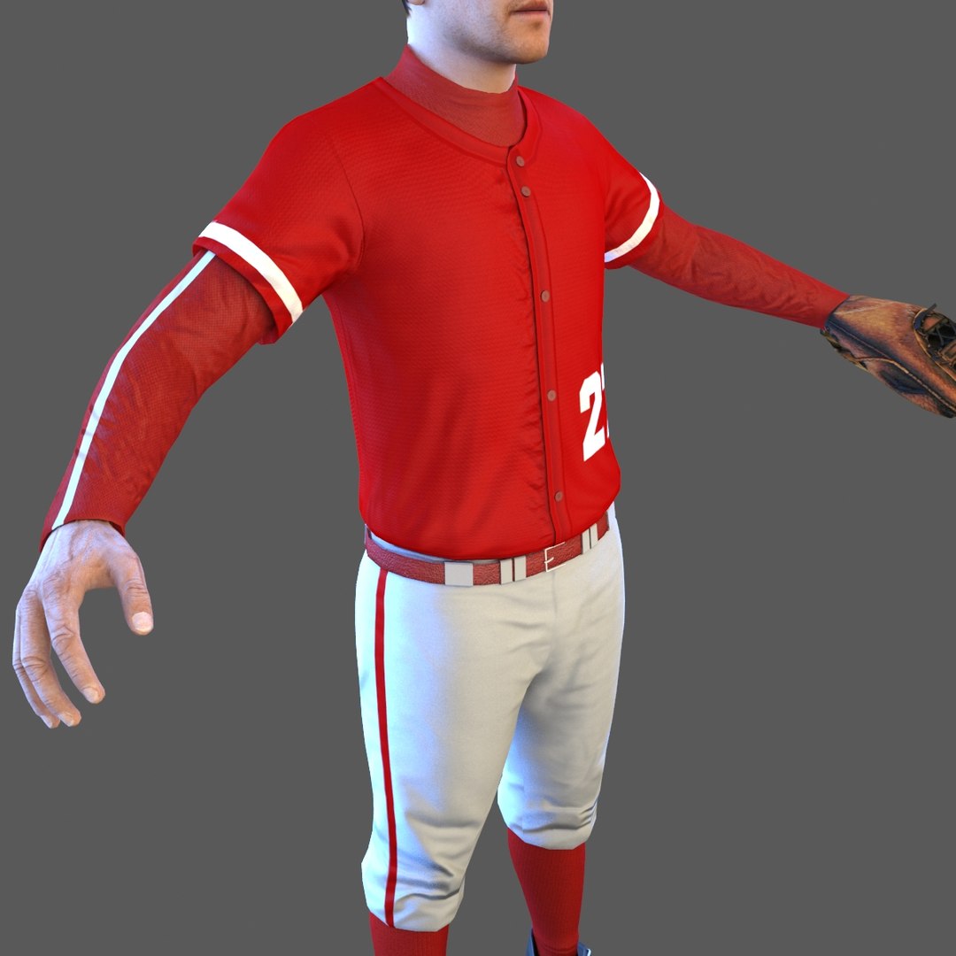 Baseball player ball 3D - TurboSquid 1463028