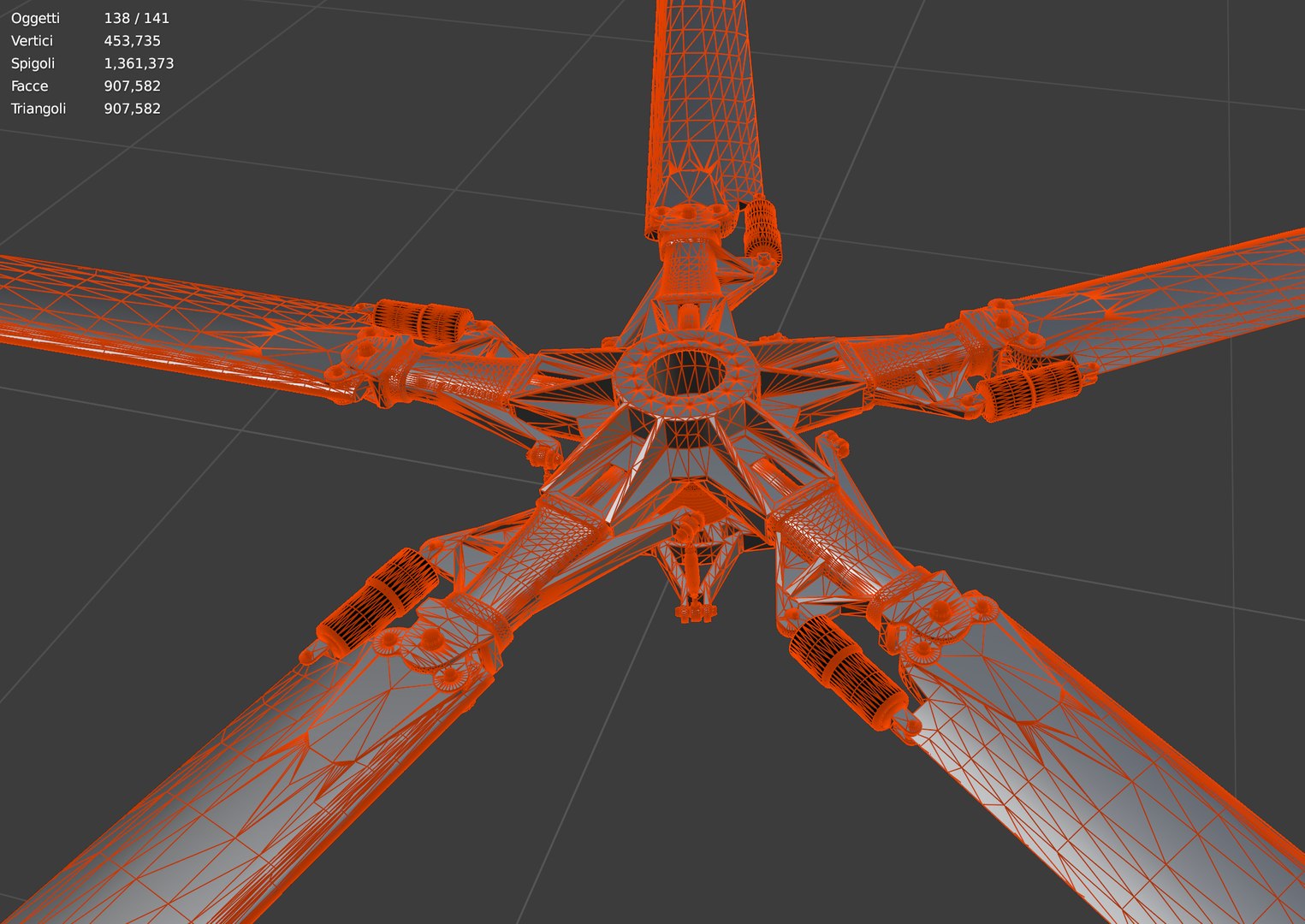 Main Rotor 3D Model - TurboSquid 1770273