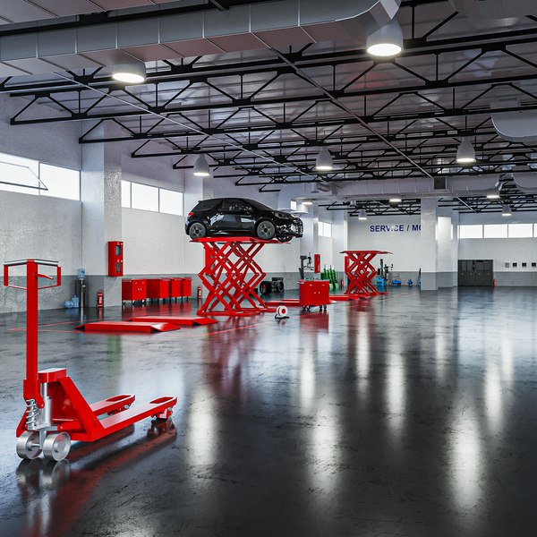 Mechanic Shop 3D Models for Download | TurboSquid