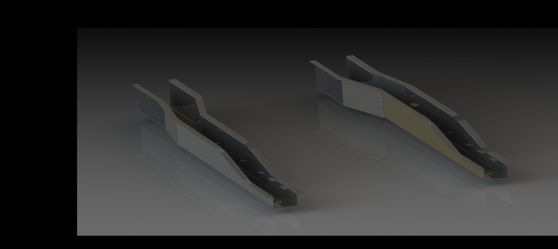 3D Nissan S13 Coupehatch Frame Rails - TurboSquid 2171290