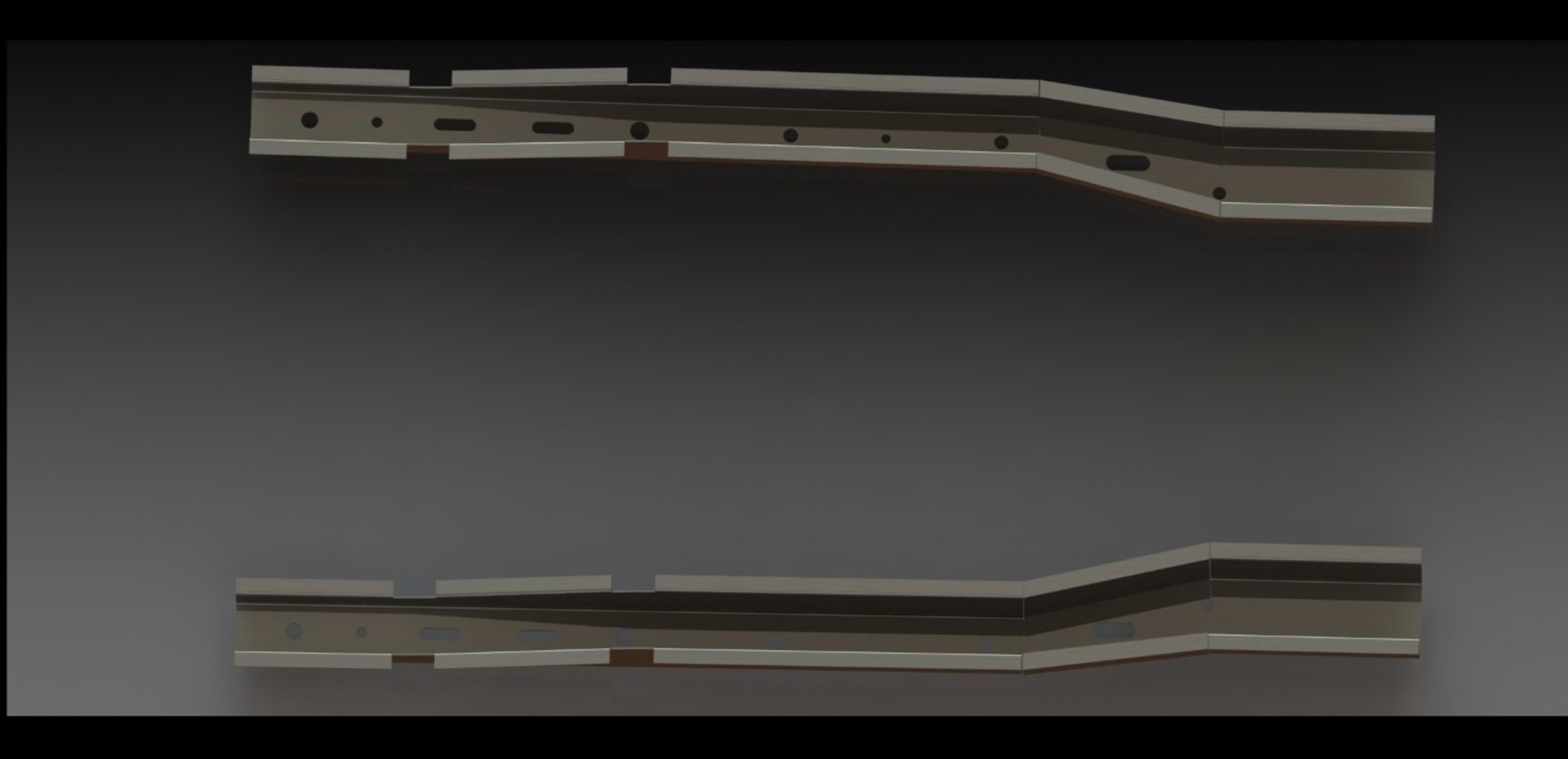 3D Nissan S13 Coupehatch Frame Rails - TurboSquid 2171290