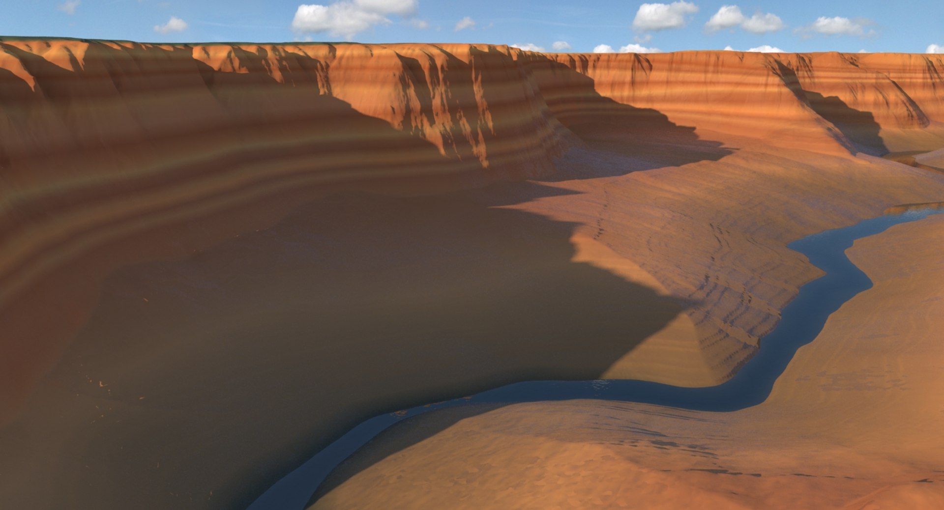 3d Canyon Model